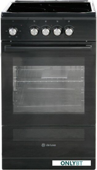 Плита DE LUXE 506004.14эс-001, черный