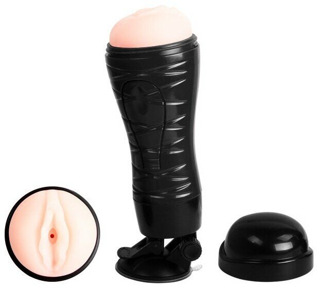 Мастурбатор-вагина Flora с присоской в основании Baile