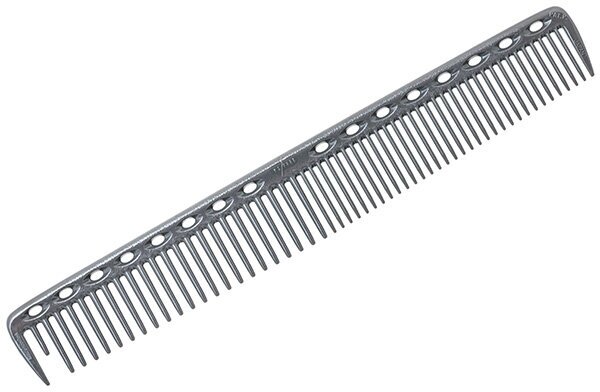 Расчёска для стрижки Y.s.park 337 graphite, графит, универсальная, 19 см