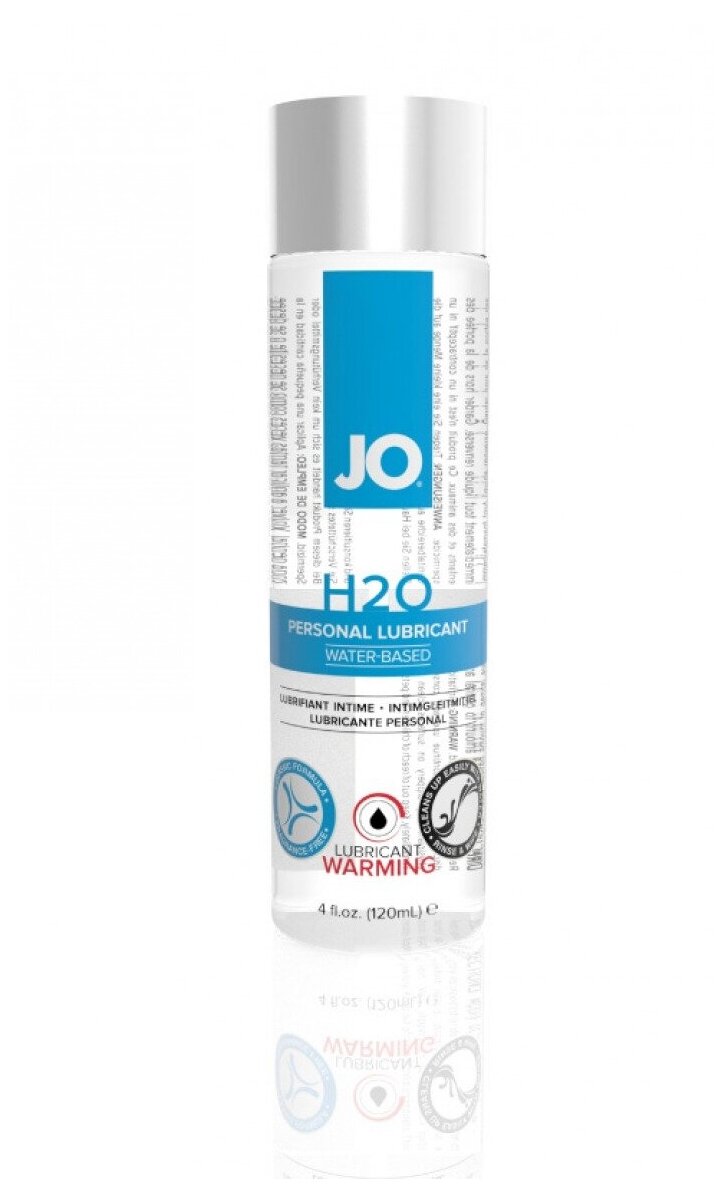 Возбуждающий лубрикант на водной основе Lubricant H2O Warming (120 мл)
