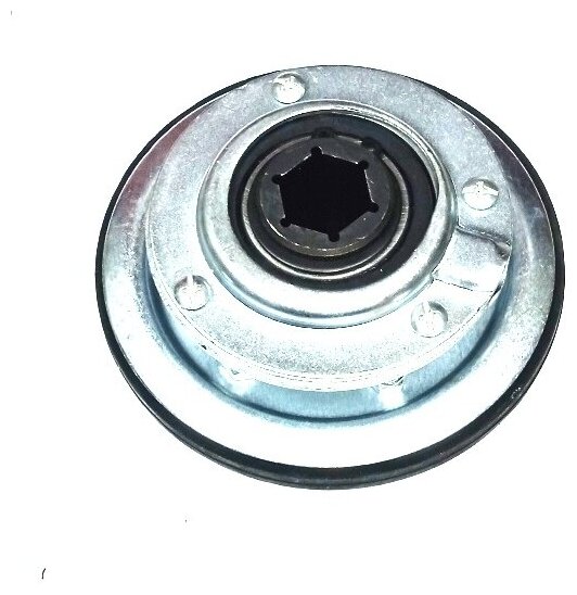 Колесо фрикциона для снегоуборщика в сборе 125мм круглая площадка