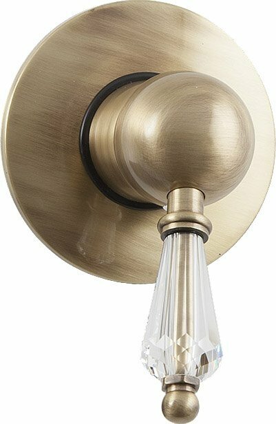 Встраиваемый смеситель для душа и ванны Cezares Vintage DIM-02-Sw С внутренней частью