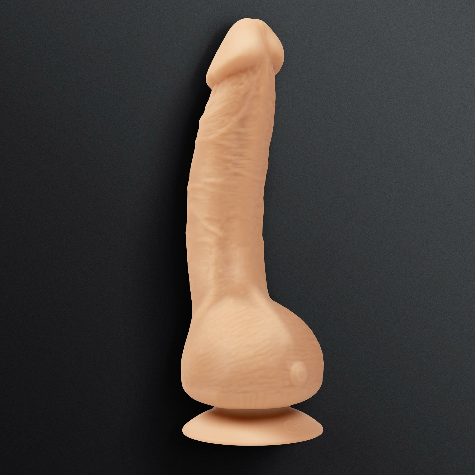 Вибратор Gvibe "Greal", гибкий, силикон, водонепроницаемый, 6 режимов, 22 см