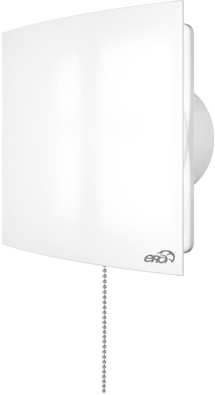 Вытяжной вентилятор 100 с клапаном и выключателем QUADRO 4C-02