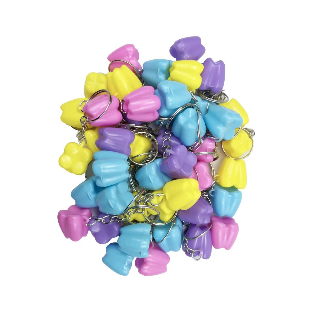 50 шт, коробка для хранения детских зубов, зубная фея, молочная коробка для зубов, детский сувенир с первыми зубами, контейнер для экономии, органайзер для лиственных зубов