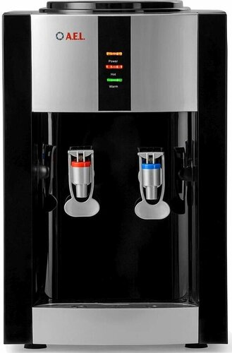 Кулер AEL TC-AEL-47 настольный компрессорный черный/серебристый — купить в интернет-магазине ...