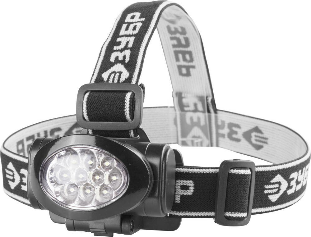 Налобный светодиодный фонарь ЗУБР МХ-100, 3 AAA, 100 Лм, 3 режима