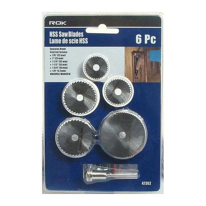 Набор кругов отрезных для граверов и бормашин , 6 предметов. Предназначен для резки пластика, дерева, кости.