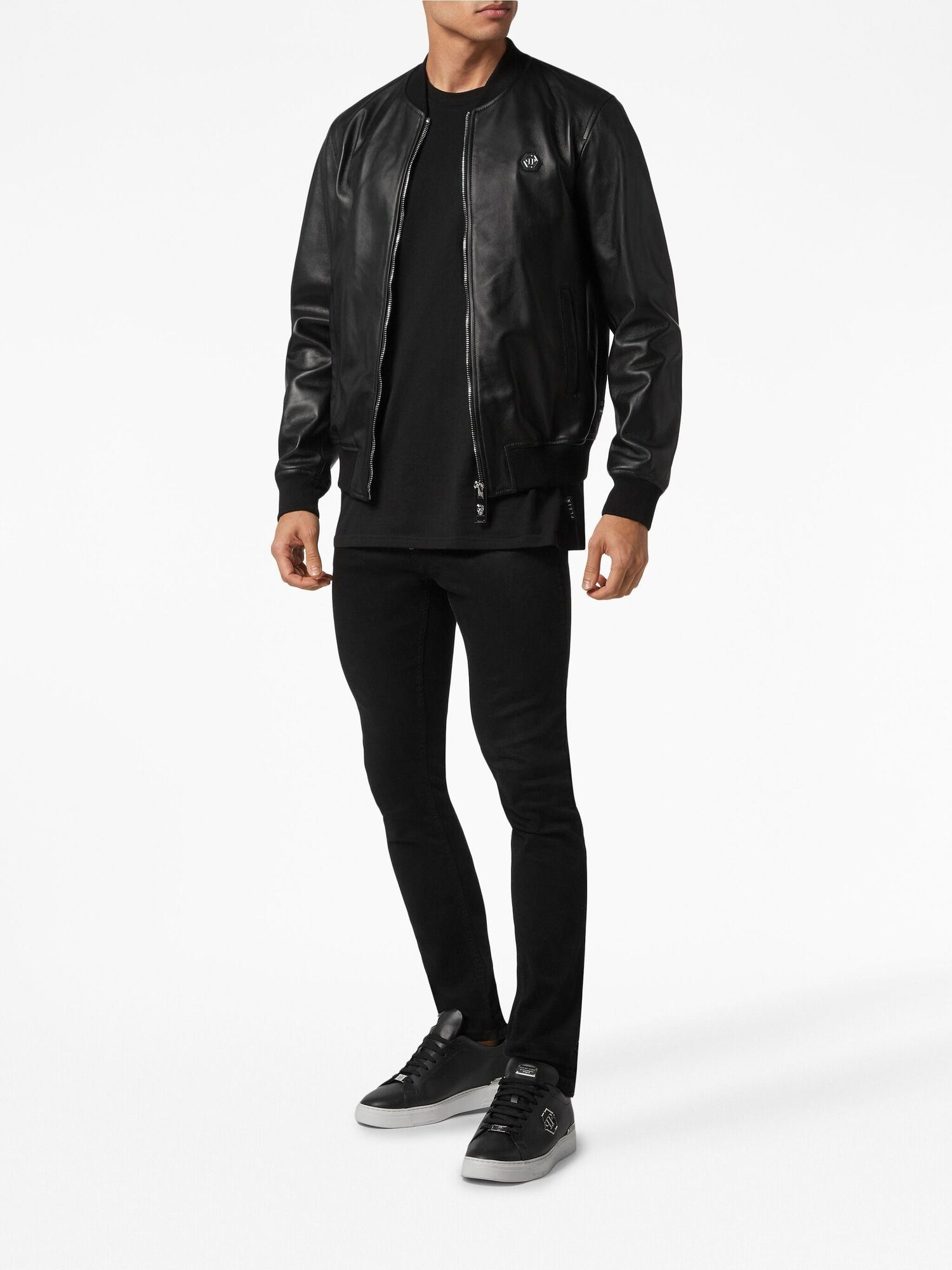Куртка PHILIPP PLEIN, размер M, black/black — фото 1