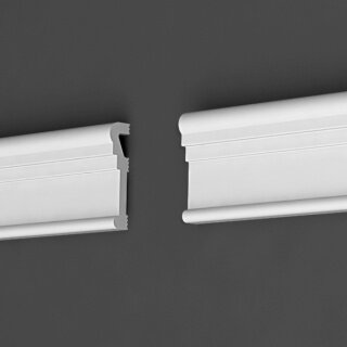 Плинтус Потолочный Де-Багет C 04 80/20 Д2000хВ80хШ20 мм.*