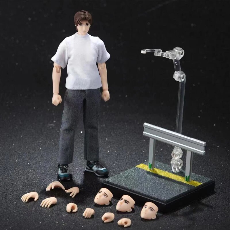 Фигурка Initial D Takahashi Ryosuke Fujiwara Takumi 1/12, Белый