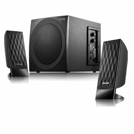 Колонки 2.1 Microlab M-300 (80003128) черные - 32 Вт, питание - сеть 220В