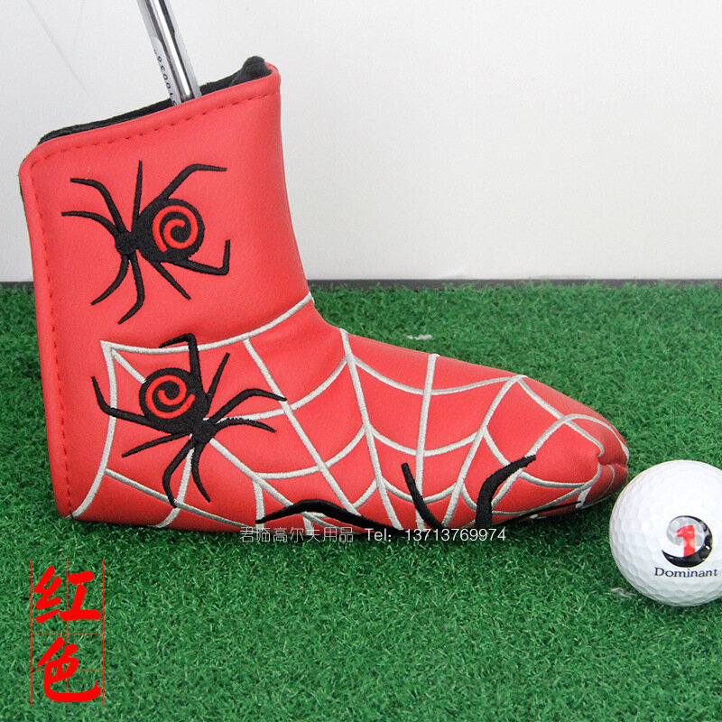Чехол для клюшки DOMINANT "Spider", для гольфа, водонепроницаемый, красный