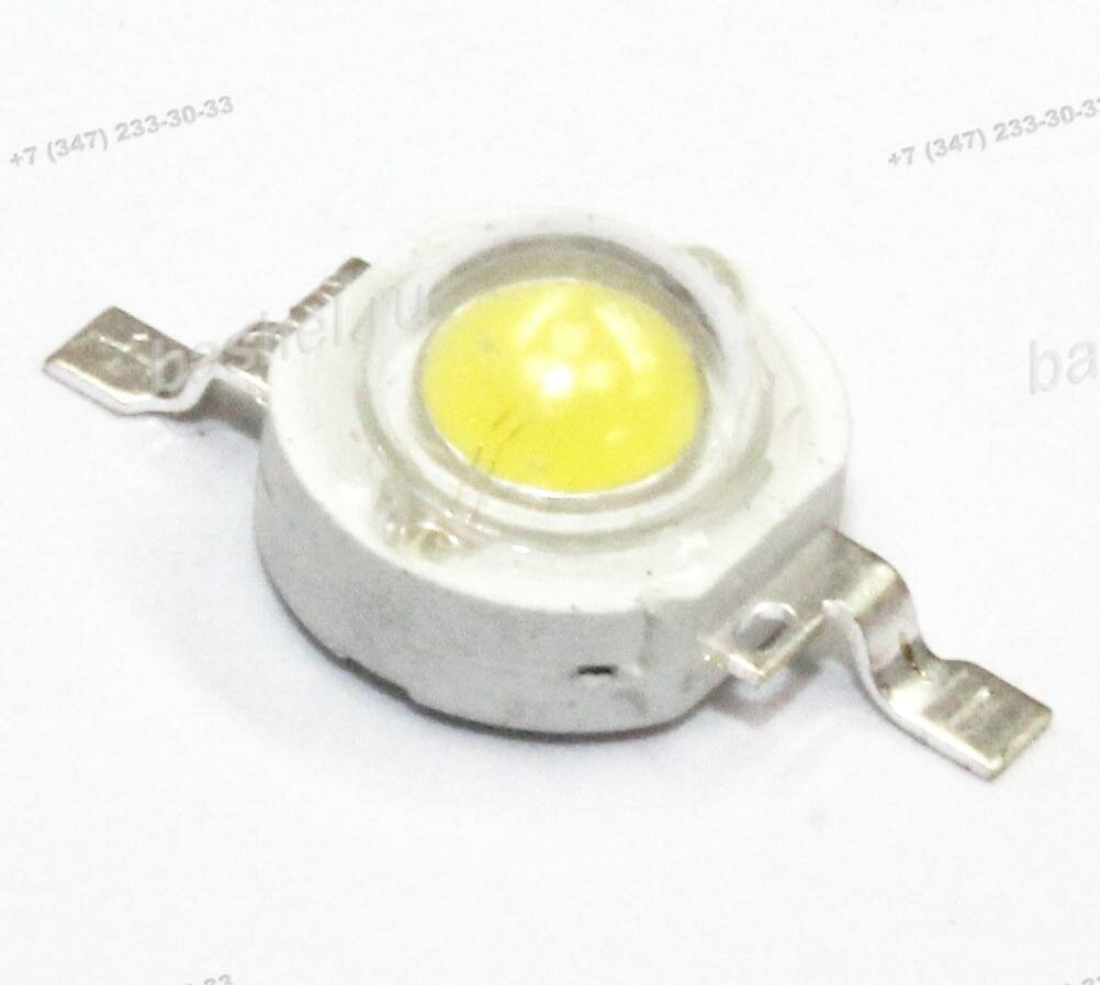 Emitter-1W 130Lm, 7000k, 160° XY-1WWJC-1 Cool White, Мощный светодиод