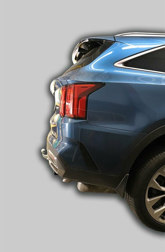 Фаркоп Лидер-Плюс для KIA SORENTO IV (MQ) 2020- с электрикой (Smart) и сертифкатом в комплекте арт.(K132-FC)