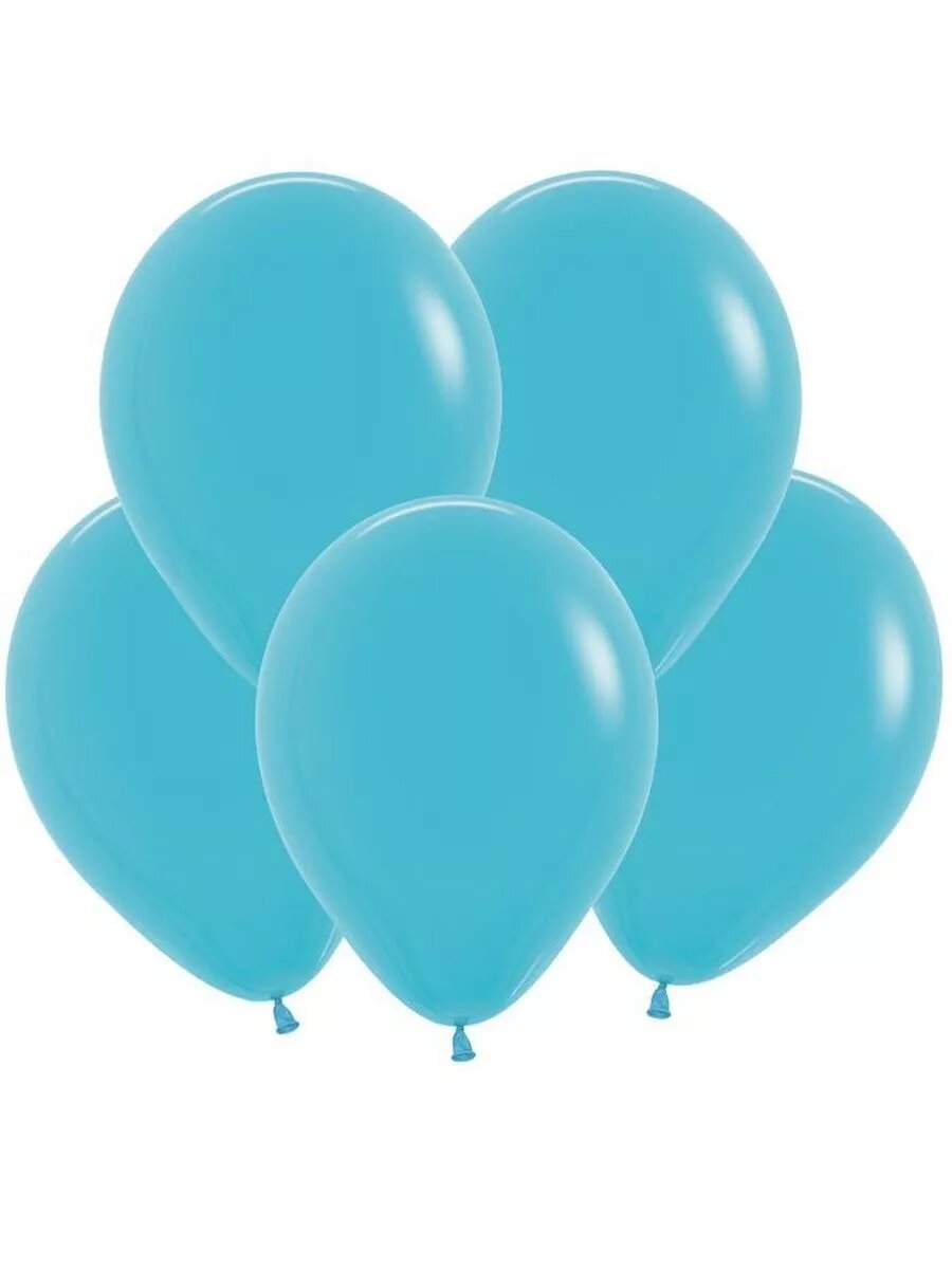 Карибы, Пастель / Caribbean Blue, латексный шар (12"/30 см ) 12 шт. / SEMPERTEX, Колумбия