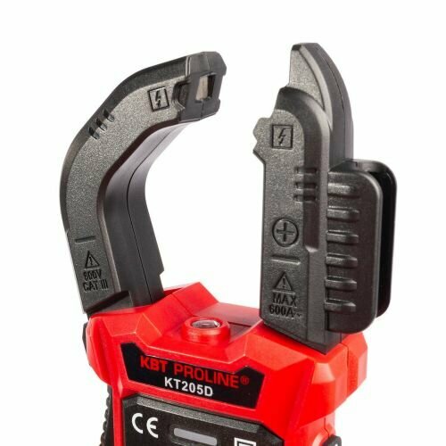 Квт Токовые клещи цифровые КТ 205D серия PROLINE