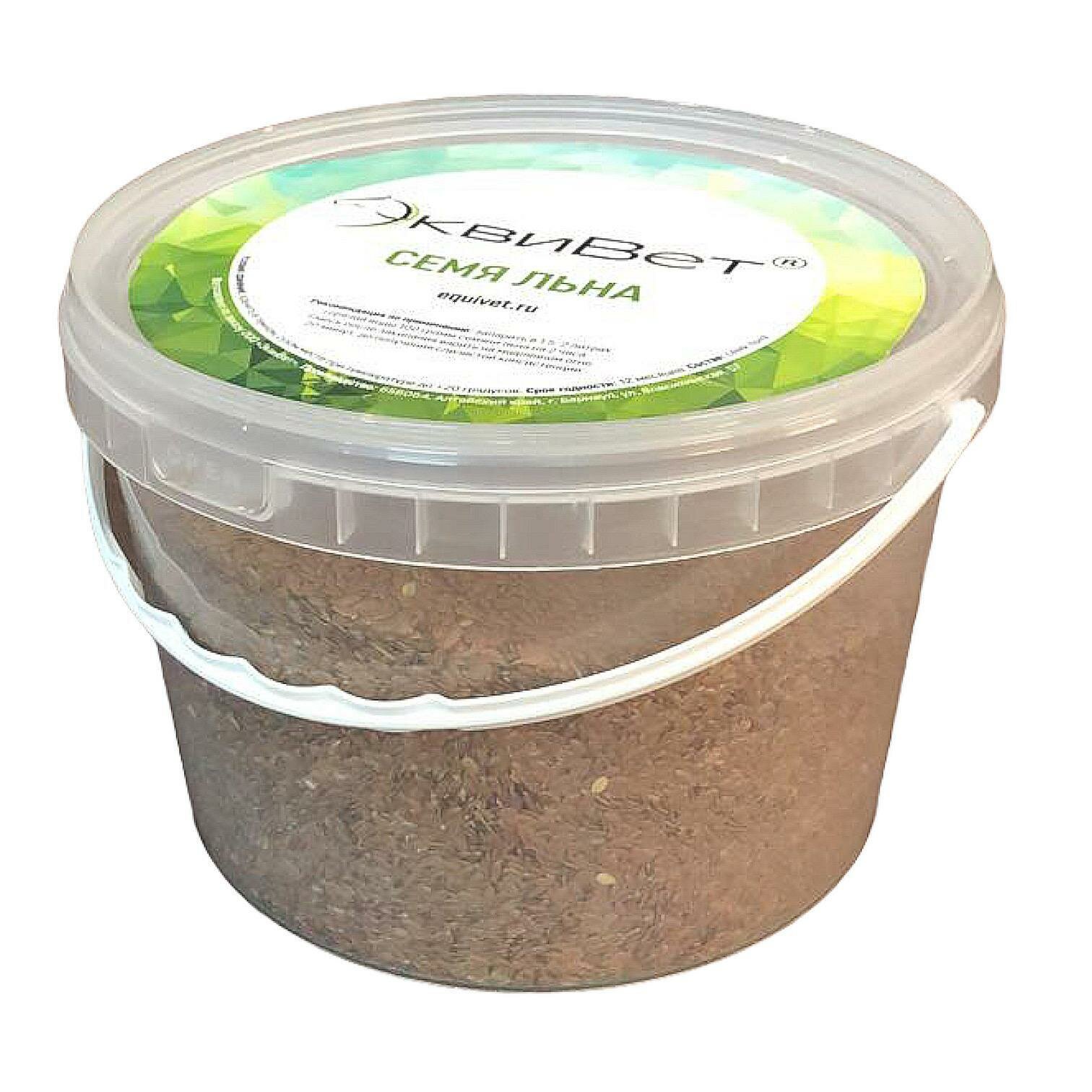Семя льна 2 кг "ЭквиВет"
