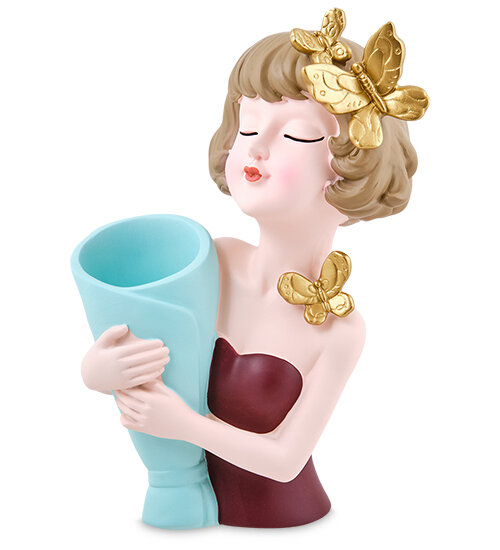 Подставка Девушка с бабочками MF-106/1 113-907419