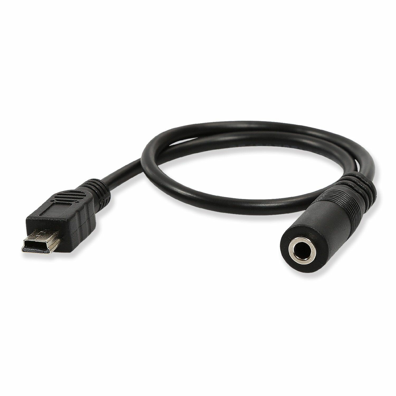 Переходник mini USB (m) штекер на гнездо Jack 3,5 (f) 30sm