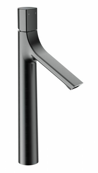 Смеситель для раковины высокий Wonzon&Woghand, Темный графит