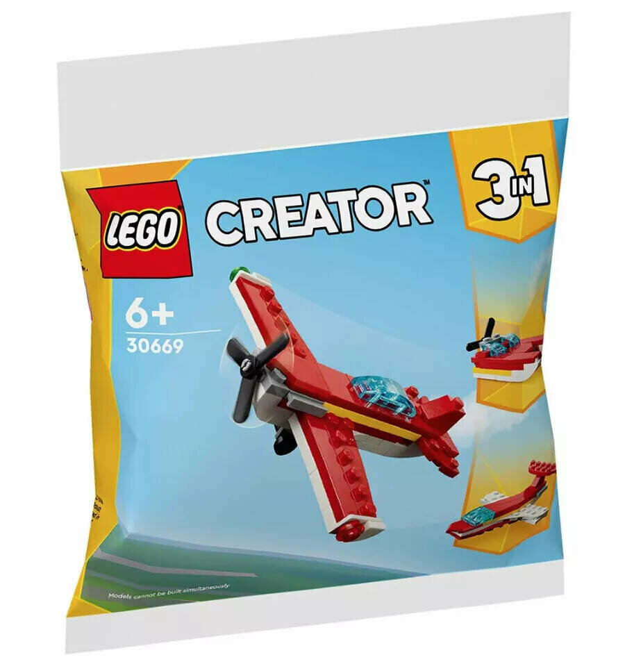 Конструктор LEGO Creator 30669 Красный самолет