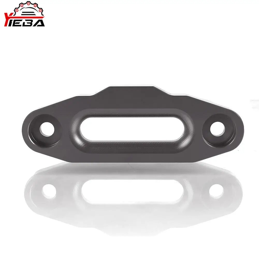 Трос для лебедки Hawse, передняя и задняя лебедки, 7/8 дюйма, 124 мм, для лебедок ATV 2000-3500 фунтов, алюминиевые аксессуары Черный, Gray