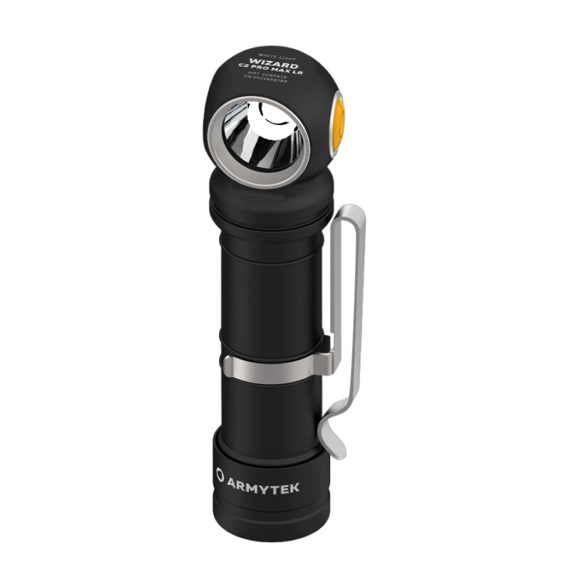 Мультифонарь налобный Armytek Wizard C2 Pro Max LR Magnet USB, теплый свет, аккумулятор (F06702W)