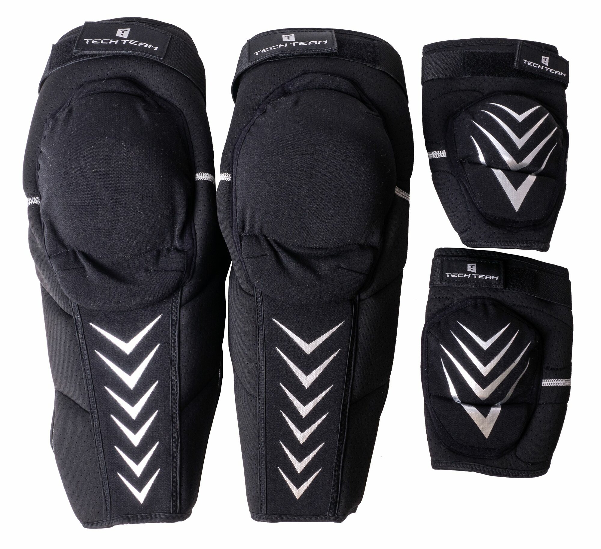 Комплект защиты Tech Team ARMOR-bmx set 1.0 black (M)