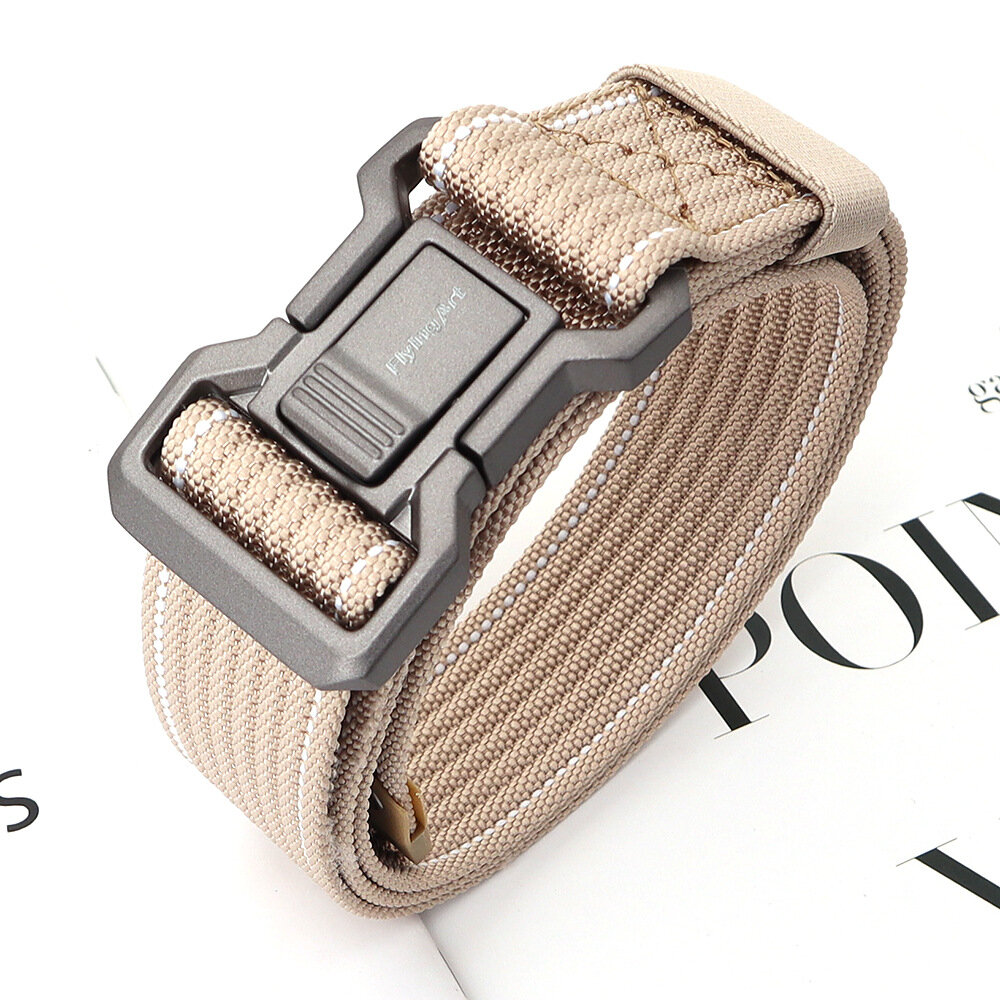 Новый тактический пояс из алюминиевого сплава для мужчин, тренировочный нейлоновый пояс для джинсов на улице, универсальный повседневный пояс для женщин
