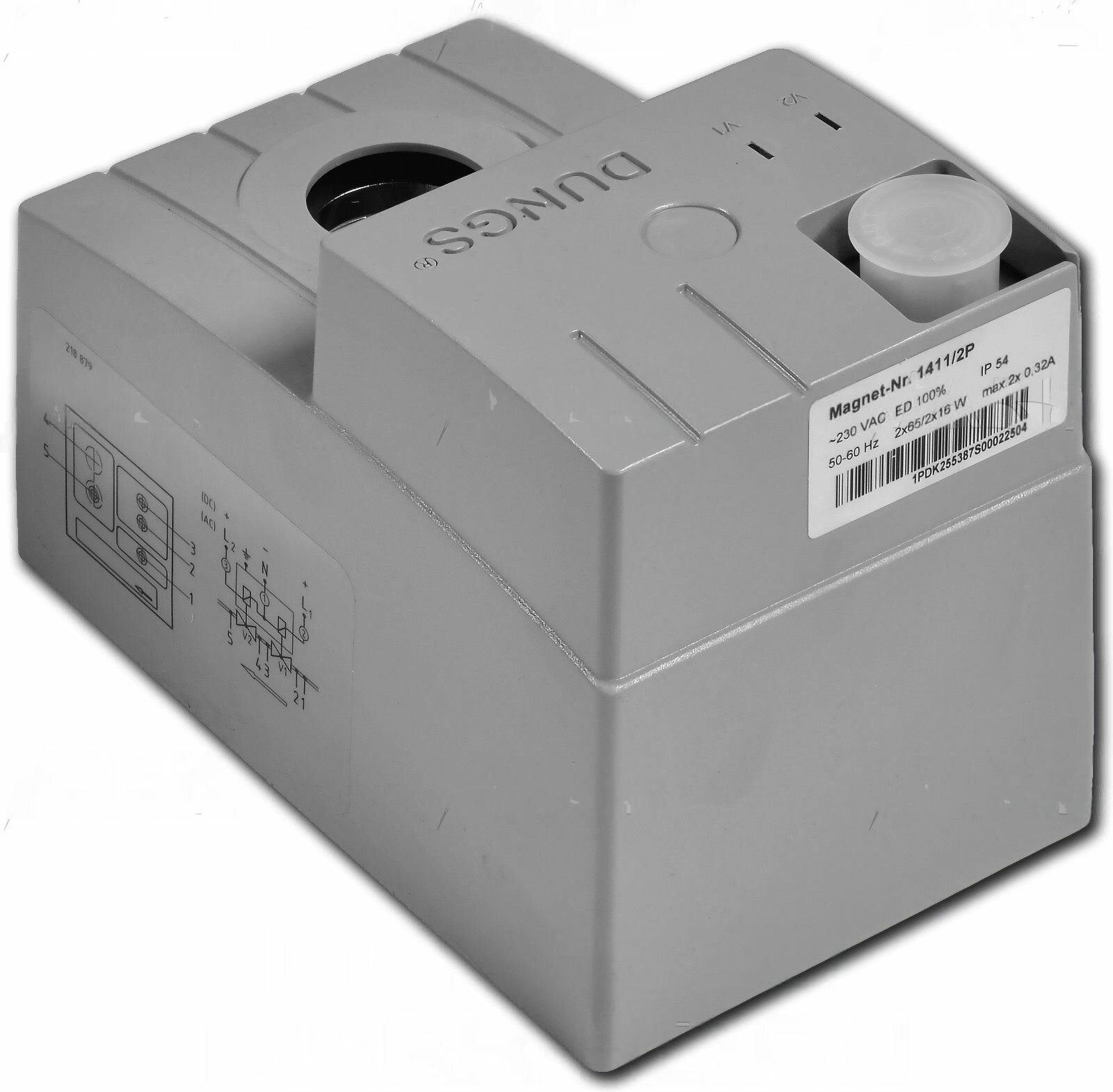 Катушка №1411/2P, 230V DUNGS арт.255477 (Запчасти и аксессуары для котлов)