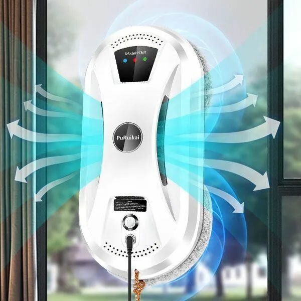 PuRuikai Робот для мойки окон N361, белый