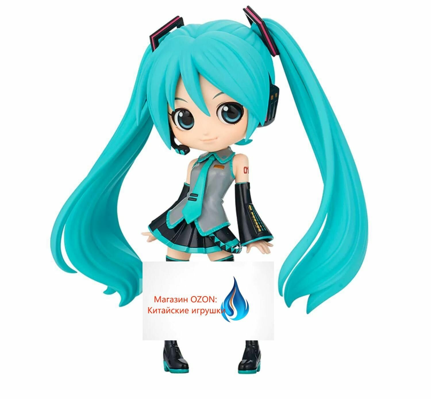 (клеймо)bilibili BANPRESTO VOCALOID Хацунэ Мику, Q posket,15cm