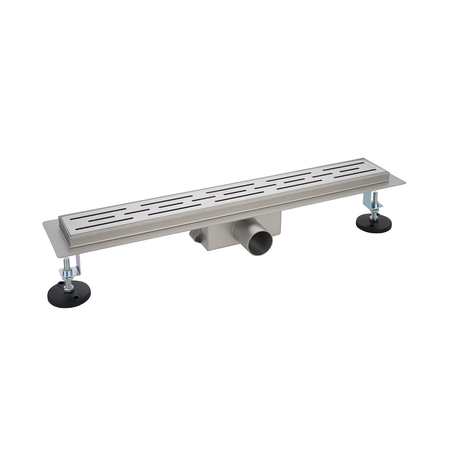 Водоотводящий металлический желоб AZARIO 800 мм D40(50) с решеткой