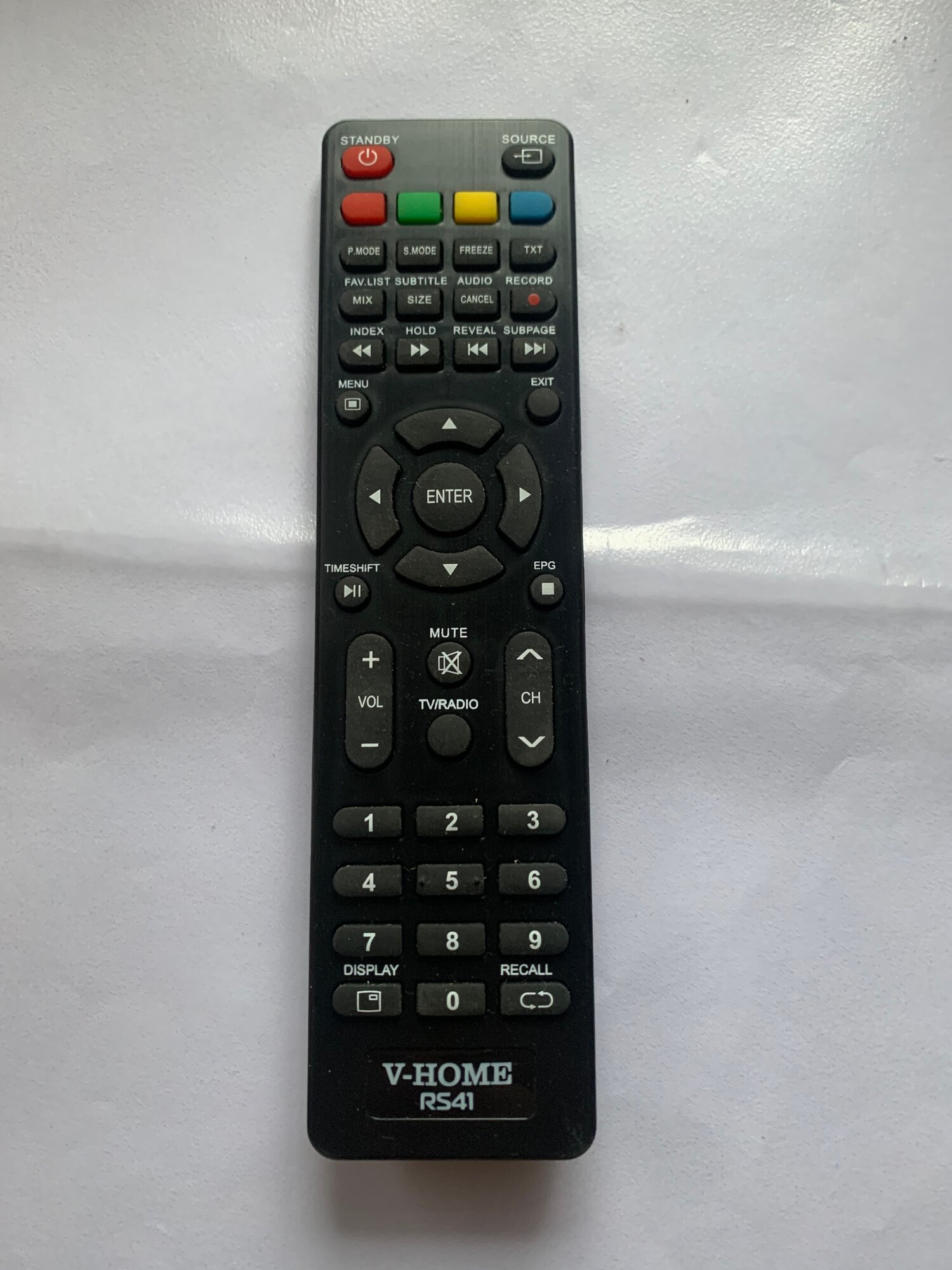 Пульт д/у V-Home RS41, оригинальный, для SUPRA/Irbis/HARTENS/hj