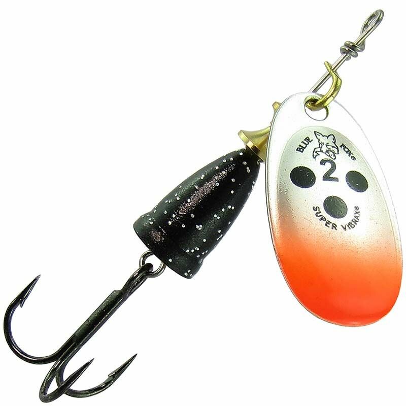 Блесна Vibrax Flake 2 (Blue Fox), вращающаяся 6гр - SRBF