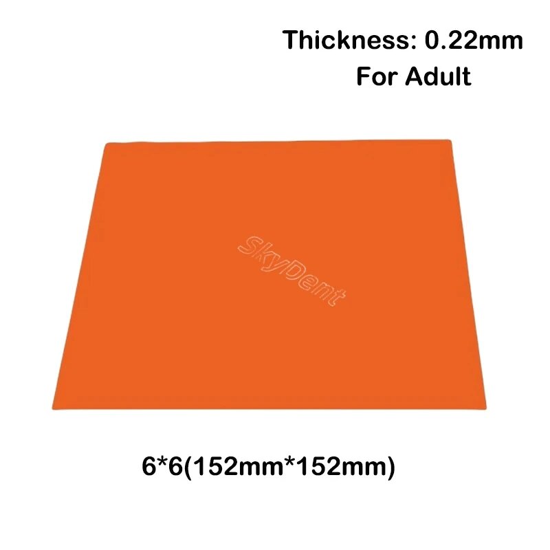 Резиновые плотины Let me see, натуральный латекс, 36 шт. 0.22mm Orange