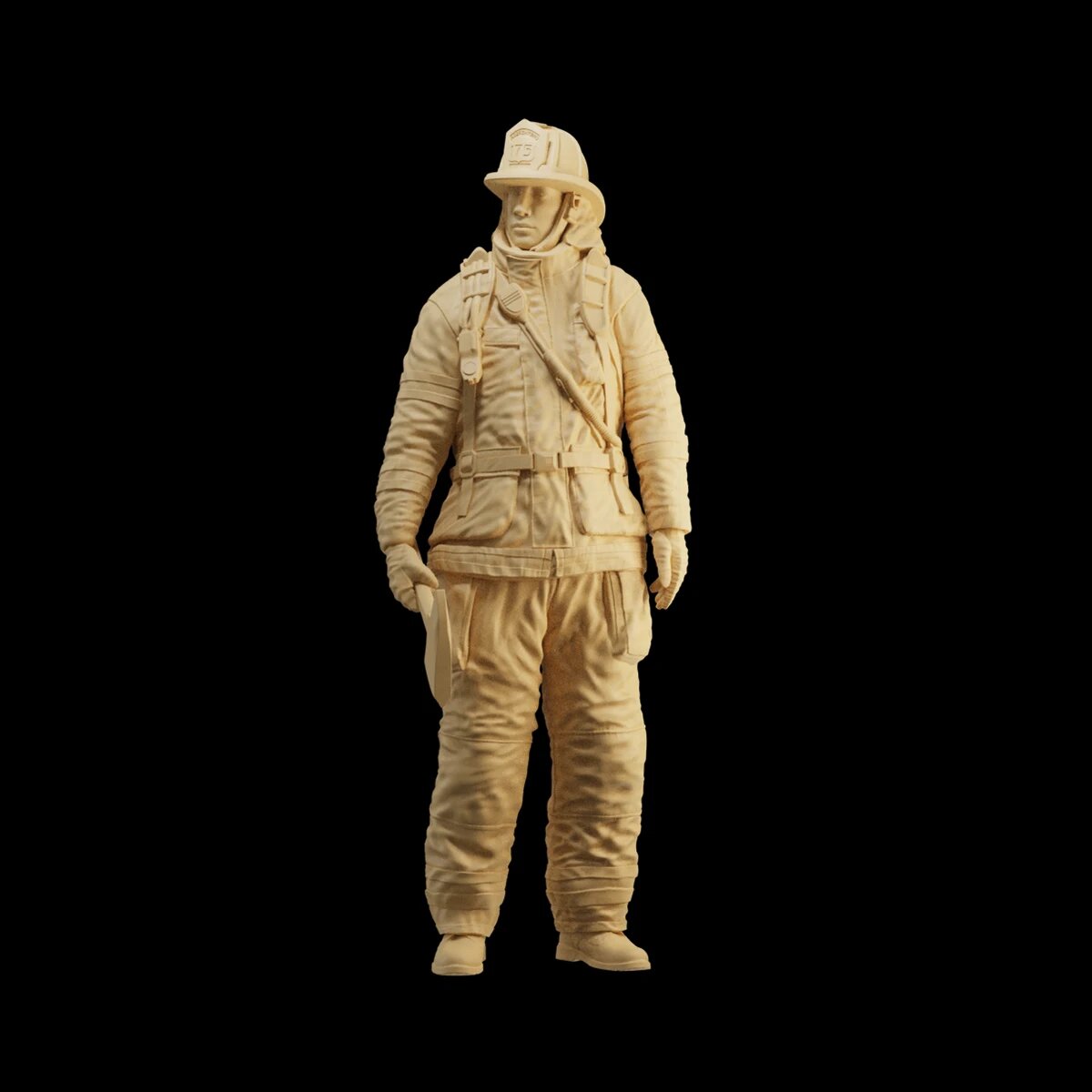 Фигурки пожарных MAK 1/64 1/43 1/35 4, 1 43