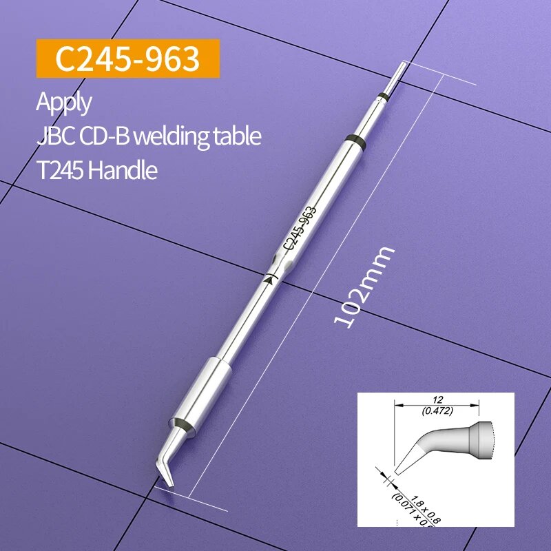 Сменный наконечник JBC C245-963 для паяльника