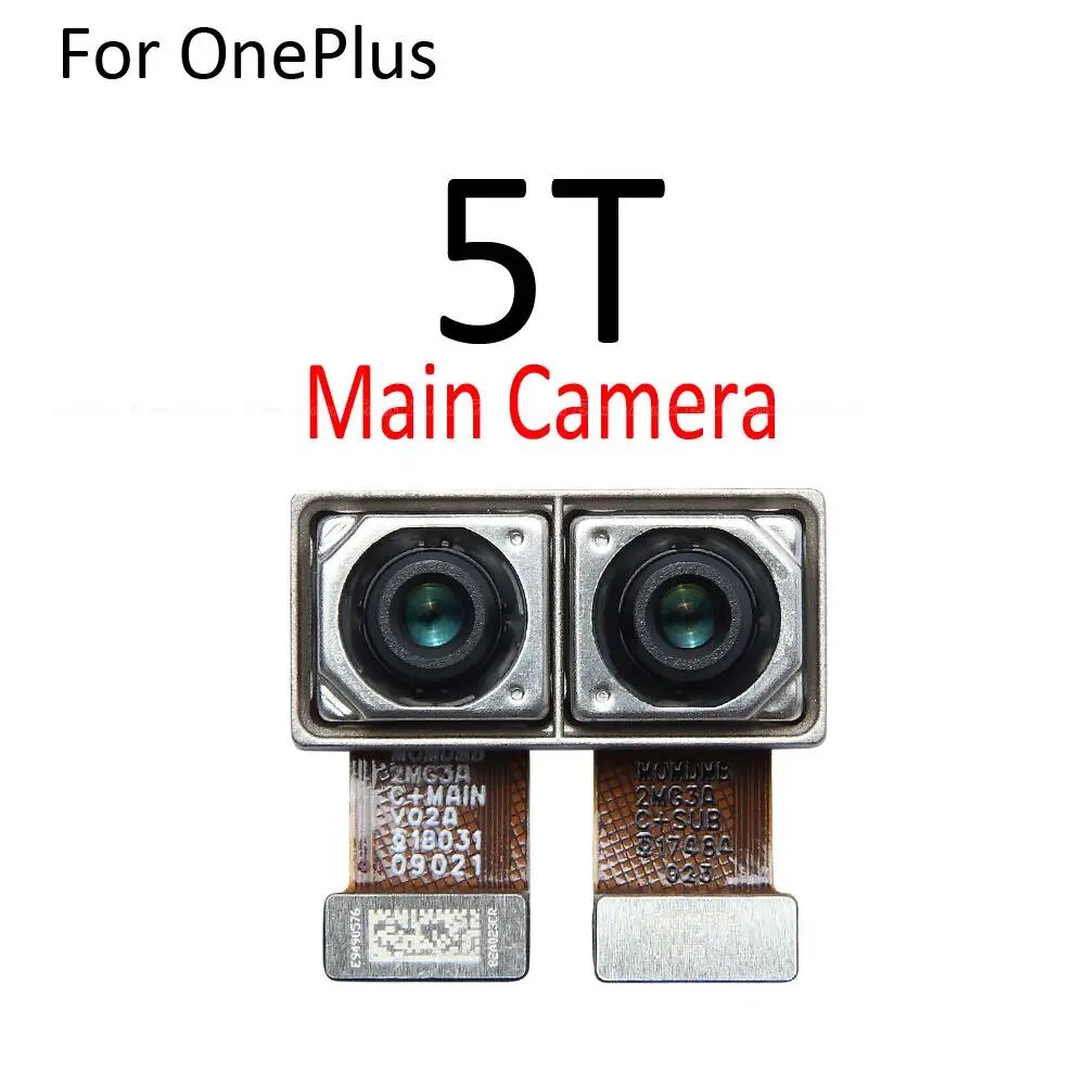 Фронтальная камера для селфи Задняя Основная камера для OnePlus 3 3T 5 5T 6 6T 7 7T Pro