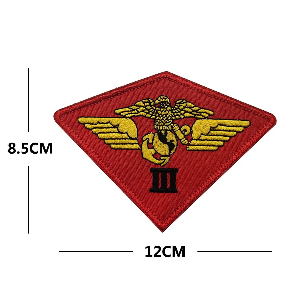 Вышитая нашивка для одежды Autodor/AOTDDOR Красный, cc15