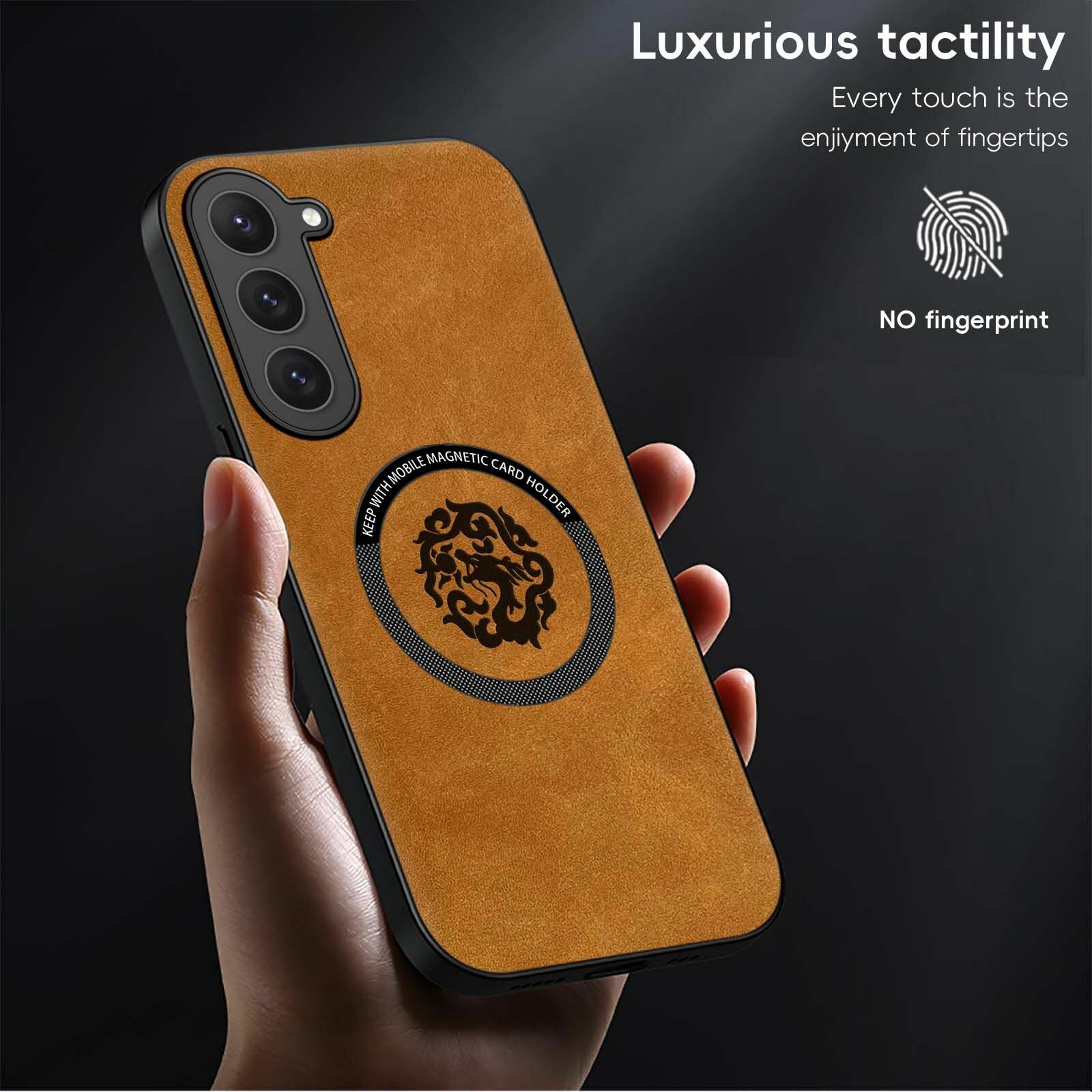 Чехол на Samsung Galaxy S23 /(Самсунг Галакси с23) , Высококачественная кожа