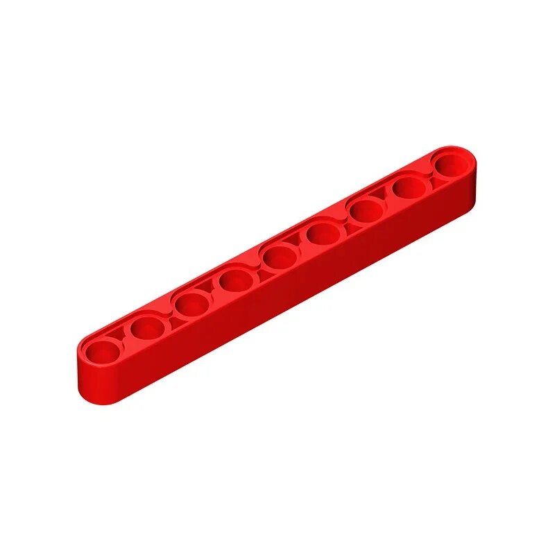 Gobricks Liftarm 1x9 Красный (010)