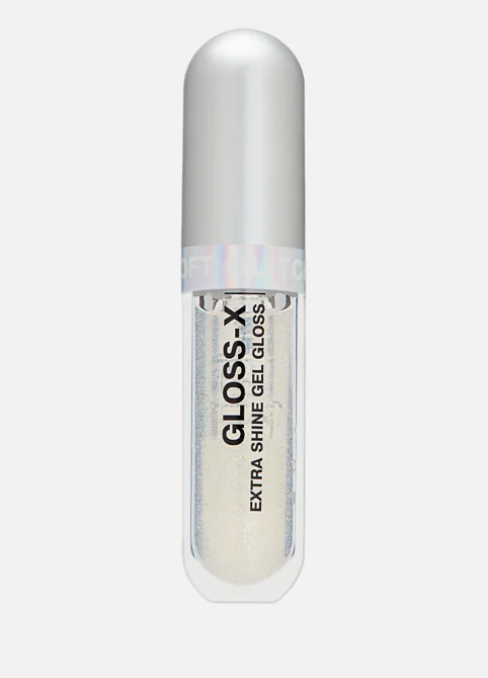 Гель-блеск Influence Beauty для губ Gloss-X, тон 02 Прозрачный с серебряными блестками, 3,4 мл