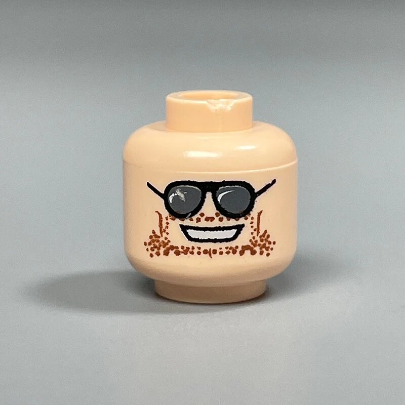 MOC Bricks набор для сборки лица из пластика для фигурок X8203