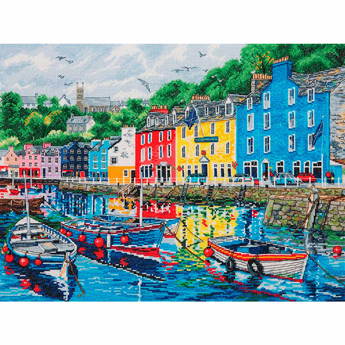 Набор для вышивания Maia "Tobermory" 30*40см, MEZ Венгрия, 5678000-02001