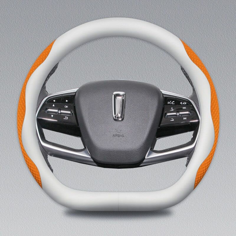 Чехол На Руль Автомобиля D Shape Пригодный FAW Bestune B70 B50 B90 NAT X40 T55 X80 T33 T99 T77 Оплетка На Руль 38 См