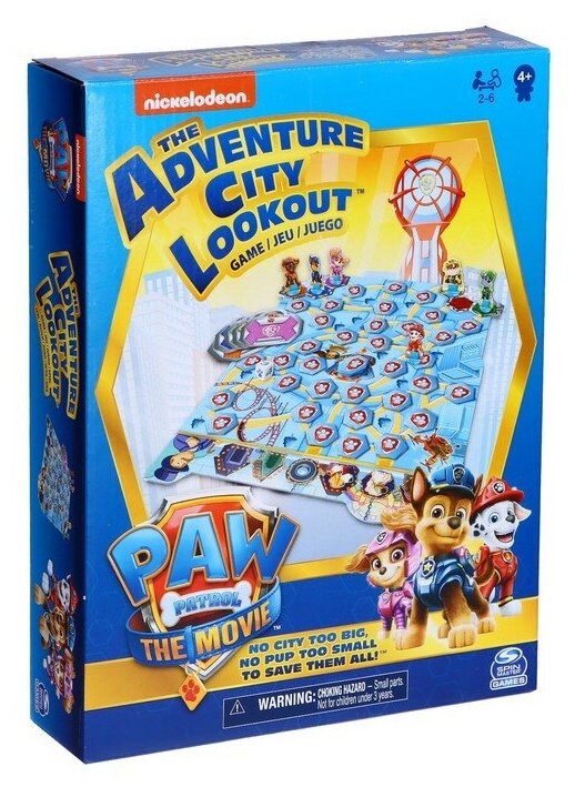 Настольная игра Spin Master Щенячий патруль Спаси Город 6062265