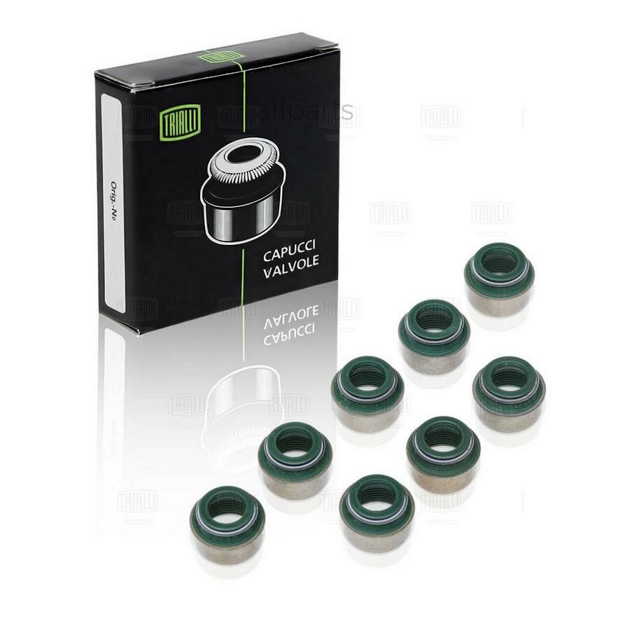 TRIALLI CV 537 Колпачки маслосъемные кмпл. (8 шт.) для а/м Лада 2101 (СV 537) TRIALLI CV 537