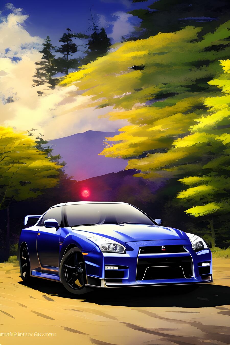 Алмазная мозаика 'Гоночный автомобиль', 40*50 см, Cristyle, Cr 440194